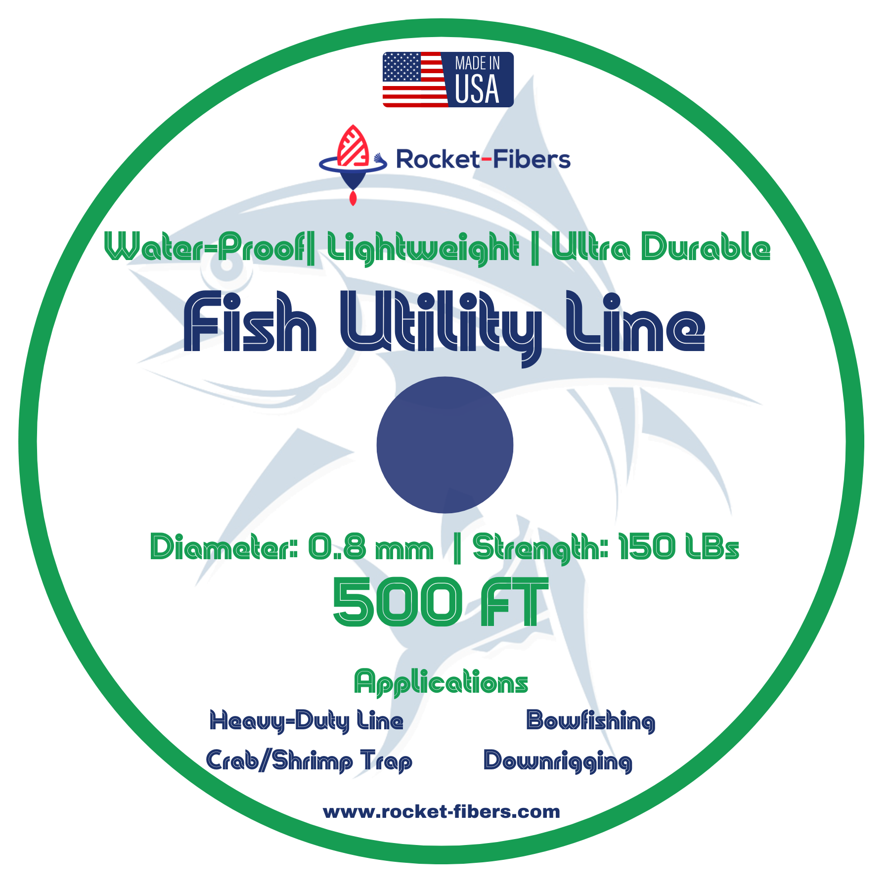 Fish Utility Line | Rocket-Fibers